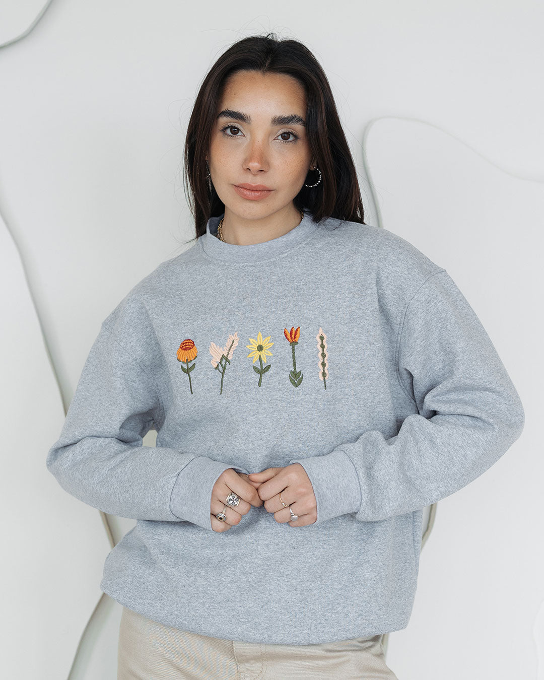 Flowers Sweater